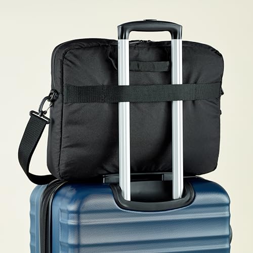 Amazon Basics 17.3-Inch Laptop Computer Shoulder Bag, Black, 10-Pack