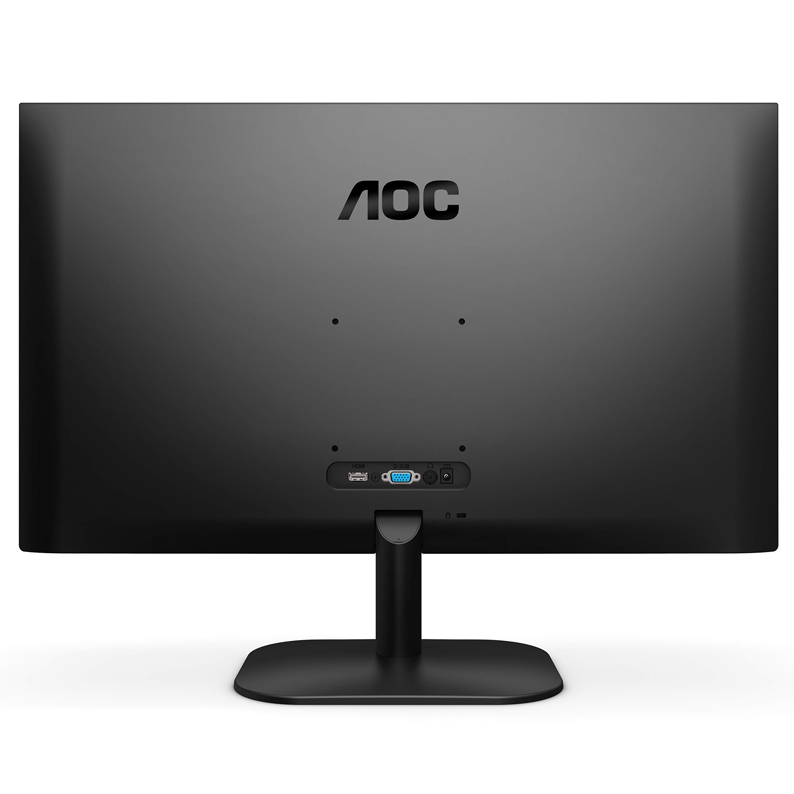 AOC 24B2XH 24" Full HD IPS Monitor, 3-Sided Frameless & Ultra Slim HDMI and VGA inputs, Lowblue Mode, VESA compatible,Black (Renewed)