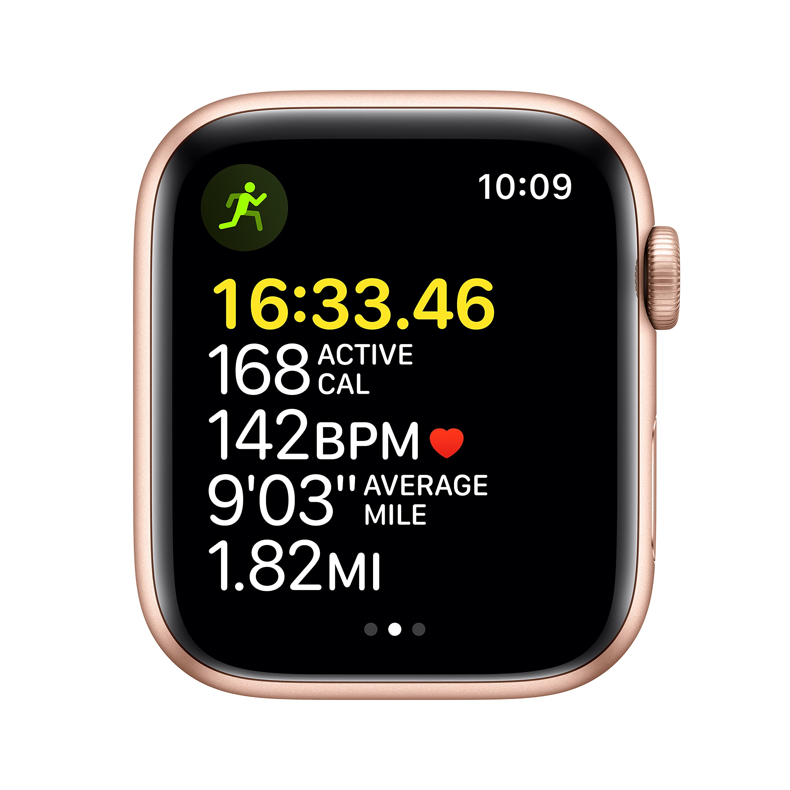 Apple Watch SE 44mm GPS Gold Aluminum Case - Starlight Sport Band
