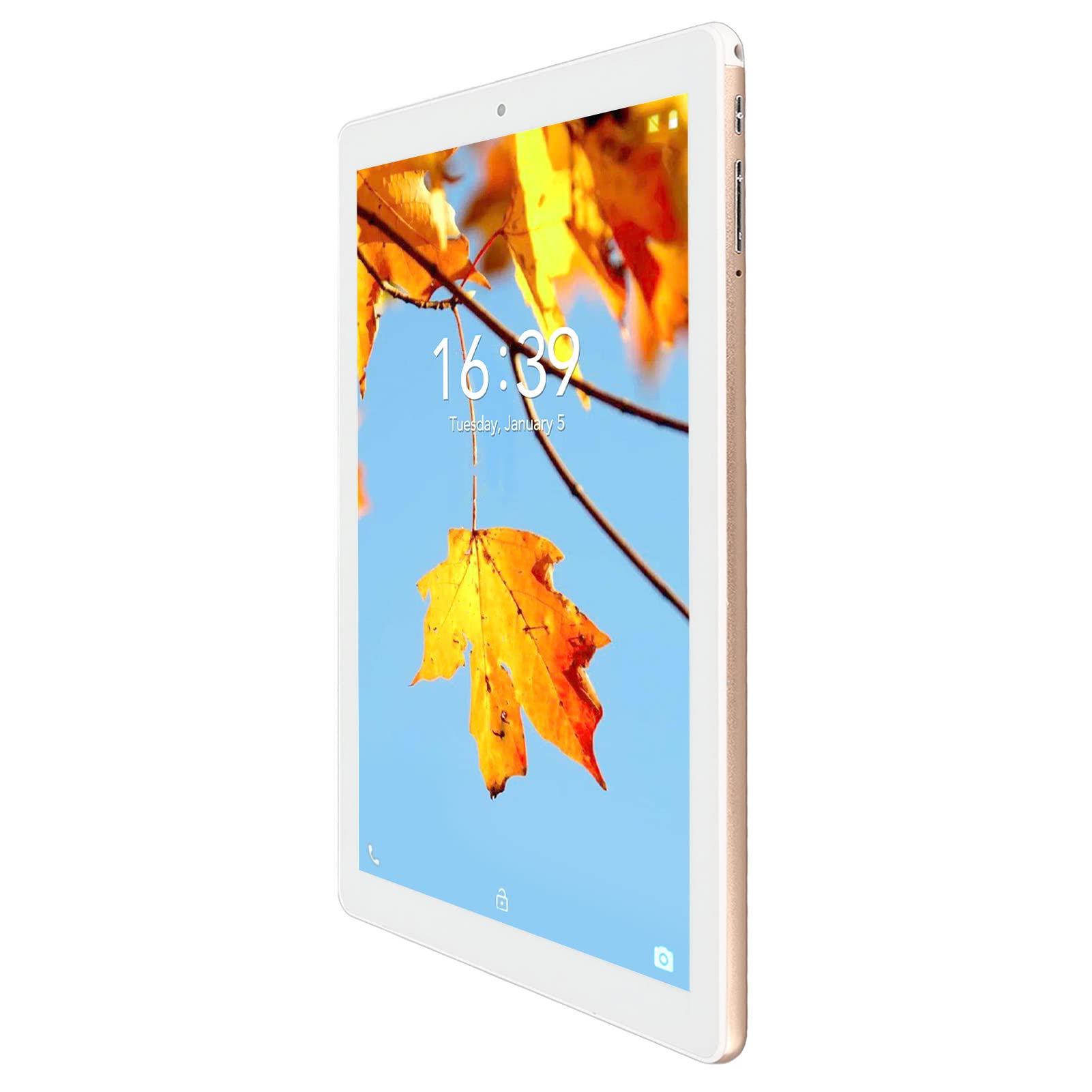 aqxreight 10.1 Inch Tablet 4GB RAM 64GB ROM Tablet 100-240V 5G WiFi Dual Card Dual Standby 2MP Front 5MP Rear Reading for Android 10 (U.S. regulations)