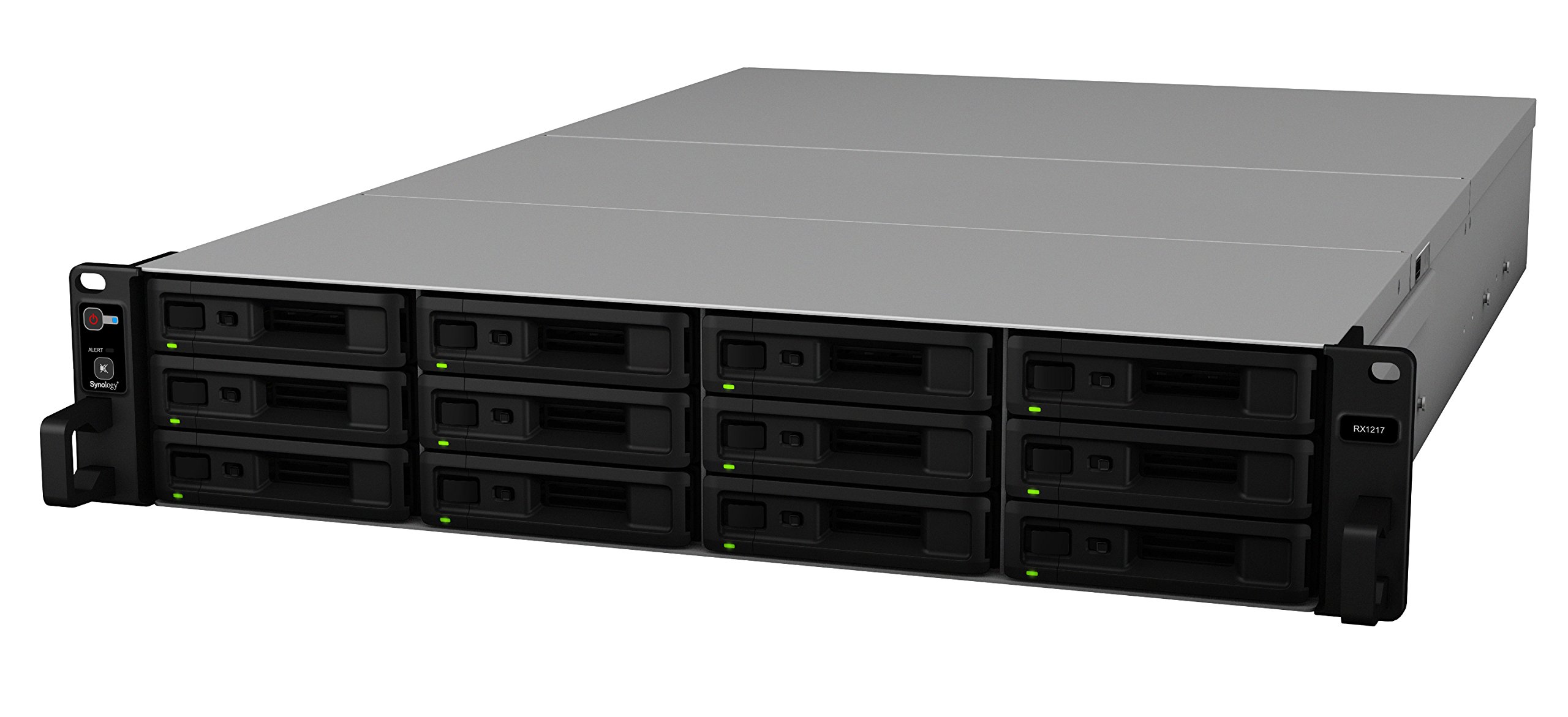 Synology RX1217 Expansion for RackStation (Diskless) 88 mm x 482 mm x 696 mm