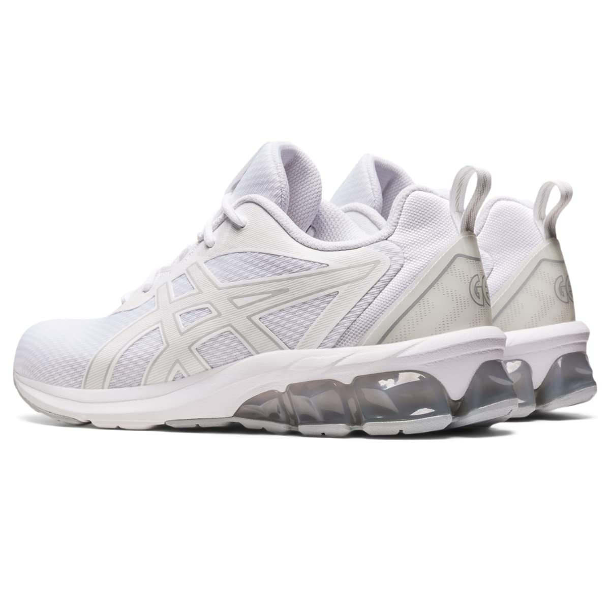 ASICS Women's Gel-Quantum 90 IV Sportstyle Shoes, 11, White/Piedmont Grey