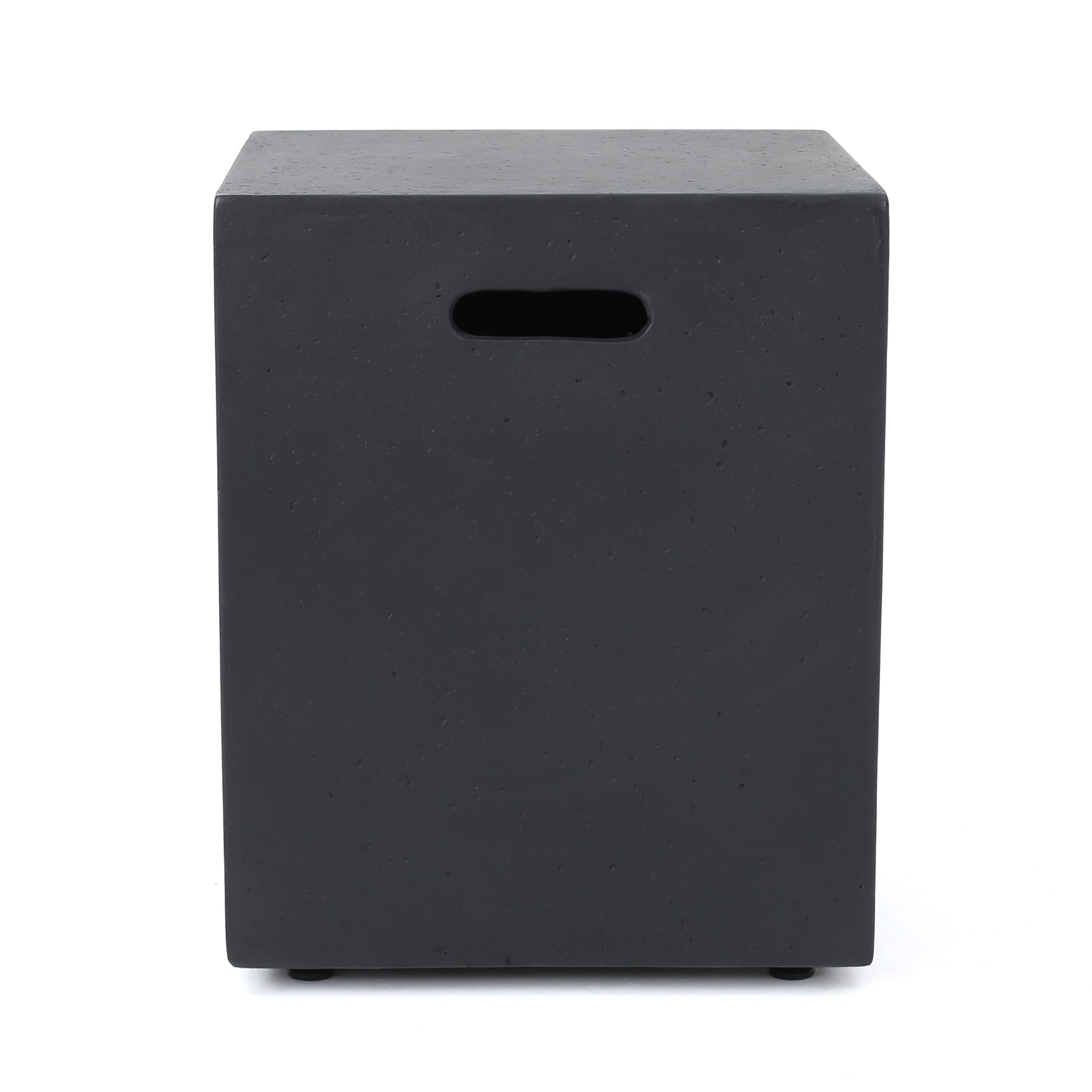 Christopher Knight Home 317493 Aidan End Table, Dark Gray