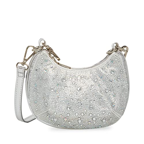 Betsey Johnson Wrist Micro Pouch, Silver