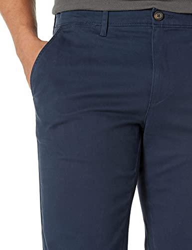 Amazon Essentials Men's Slim-Fit Casual Stretch Chino Pant, Navy, 38W x 29L