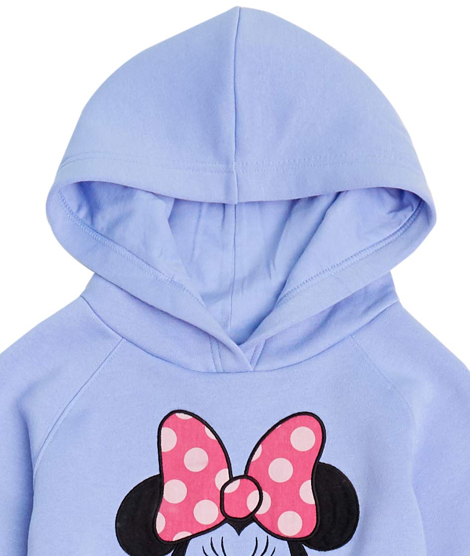 Amazon Essentials Disney | Marvel | Star Wars | Frozen | Princess Girls' Fleece Long-Sleeve Hooded Dresses (Previously Spotted Zebra), Frozen 2 Olaf, Small