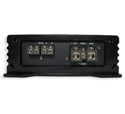 Harmony Audio Kicker Bundle Compatible with 2002-18 Dodge Ram Quad Or Crew C10 Comp Dual 10" Loaded Sub Box Enclosure with Harmony HA-A800.1 Amplifier
