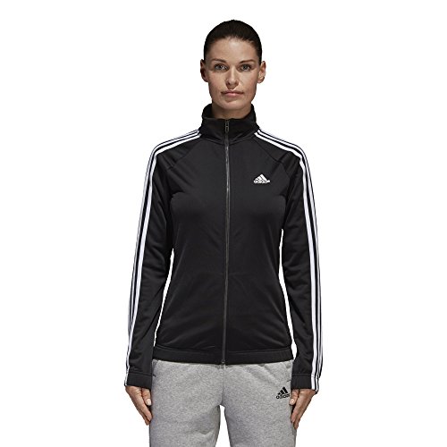 adidas Women's Designed-2-Move Track Jacket, Black/White, X-Small