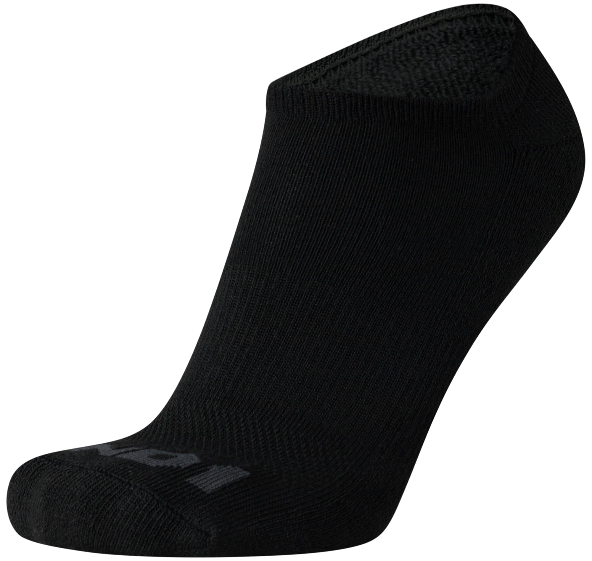 AND1 Men's Athletic Socks - Cushion Comfort No Show Socks (24 Pack), Size 6-12.5, Black