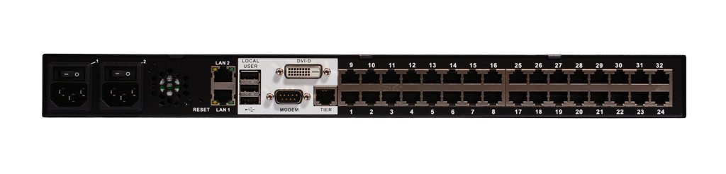 RARITAN Dominion KX III DKX3-432 KVM Switchbox / 32 Computer(s) - 1 Local User(s) - 4 Remote User(s) - 1920 x 1080 - 34 x Network (RJ-45) - 4 x USBDVI - Rack-mountable / DKX3-432 /