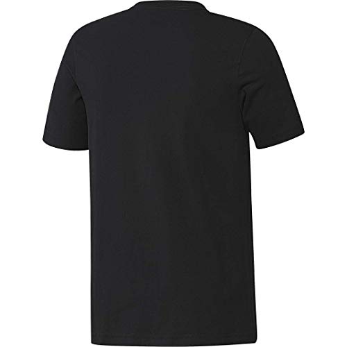 adidas Women's Badge of Sport Tee, Black/White, Small