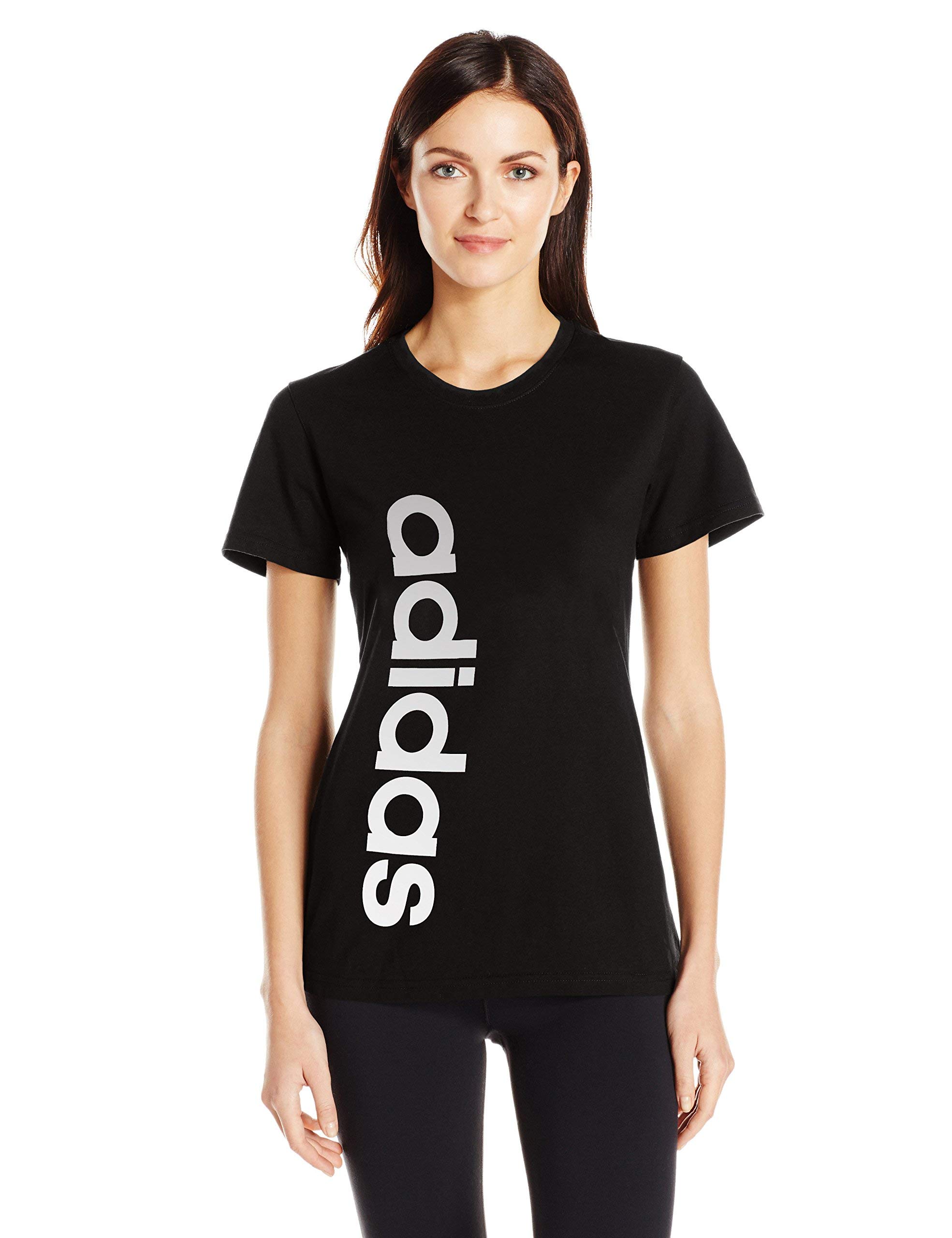 adidas Women's Graphic, Medium Grey Heather/BOS Tee, X-Large