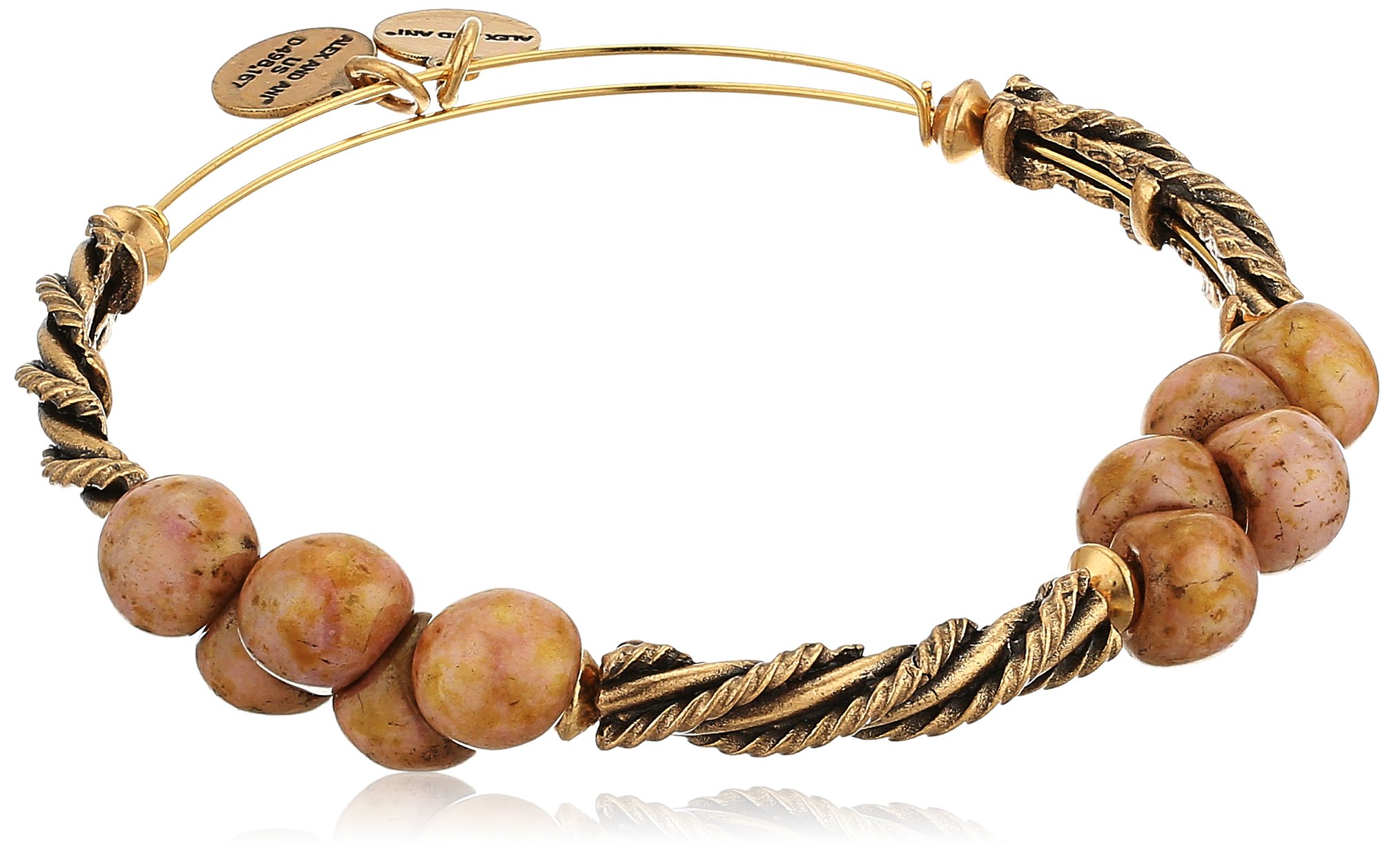 Alex and Ani Spirit Spiral EWB, Crimson Bangle Bracelet