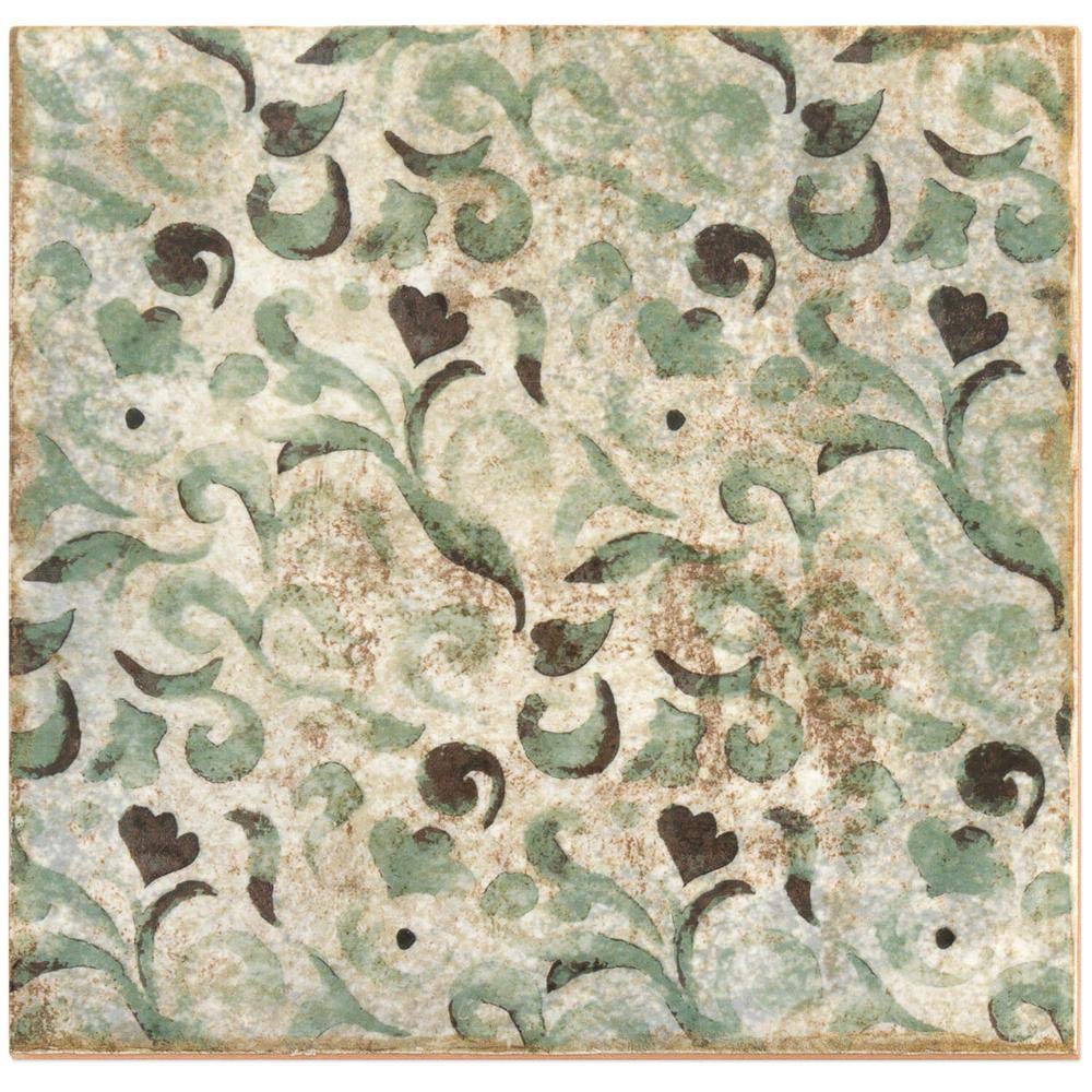 Angela Harris Savona Decor Polished Ceramic Wall Tile Sample