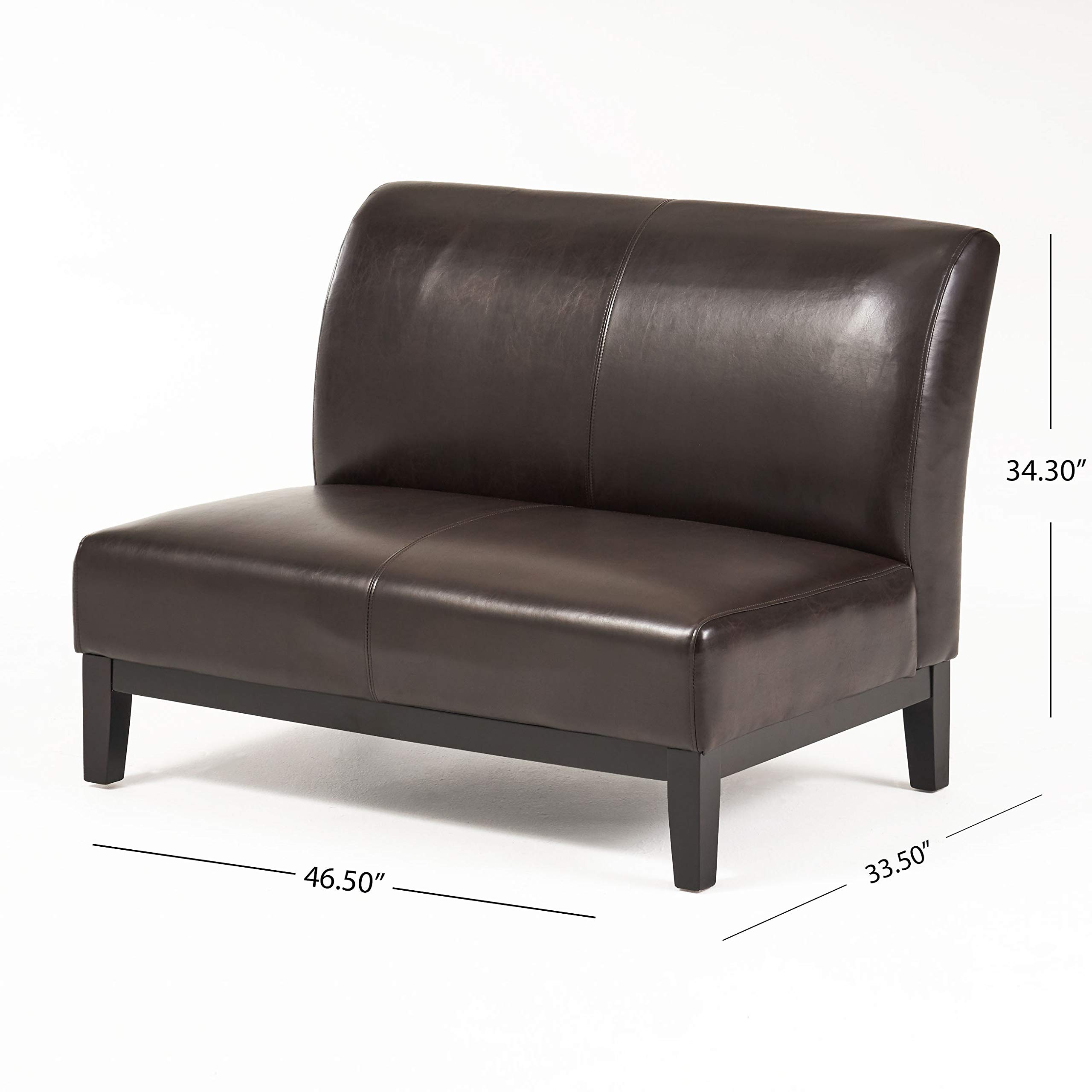 Christopher Knight Home Darcy Loveseat, Brown