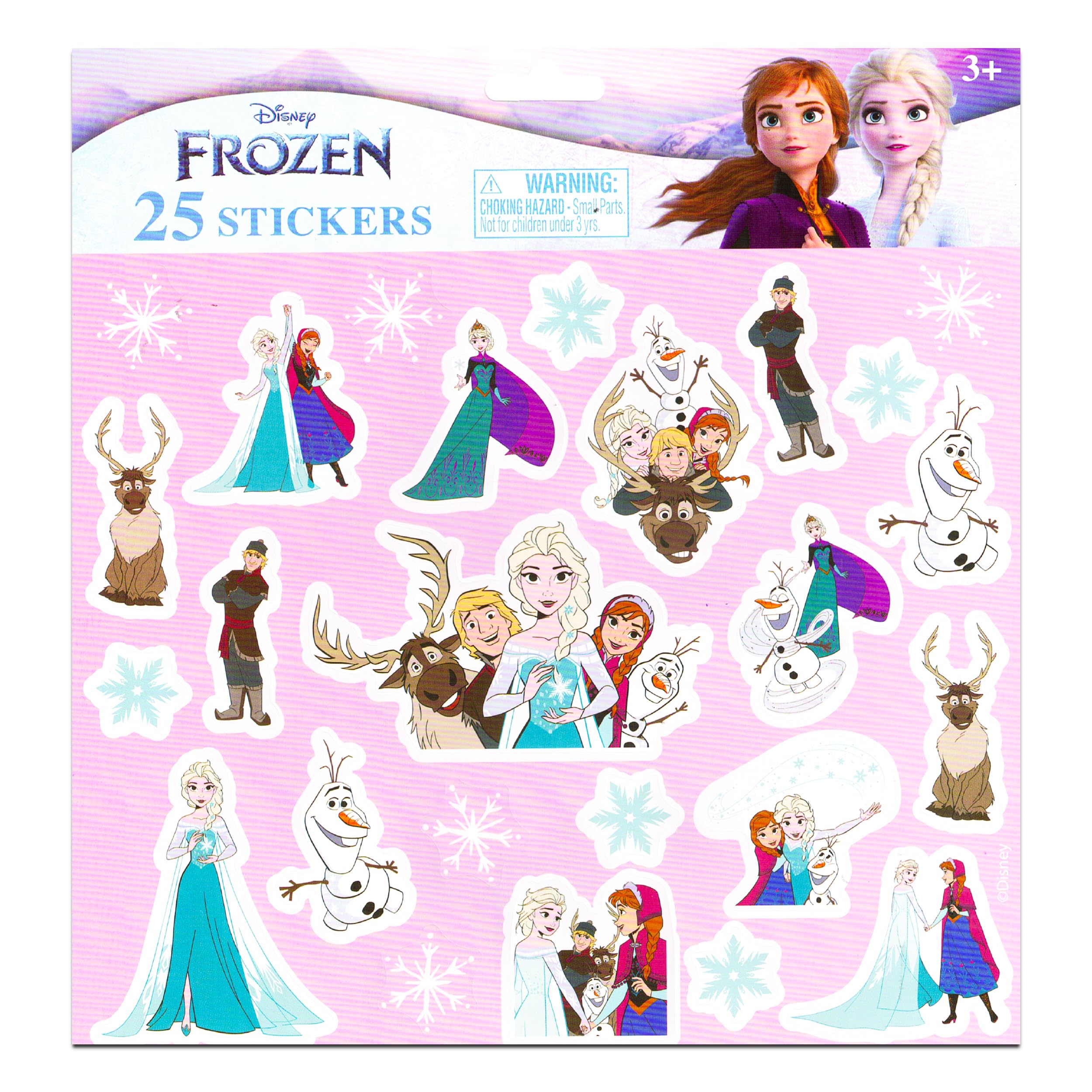 Frozen Canvas Art Set Frozen Activity Bundle - Frozen Paint Canvas Set with Frozen Stickers, and More | for Girls, Boys, Kids, Arts and Crafts