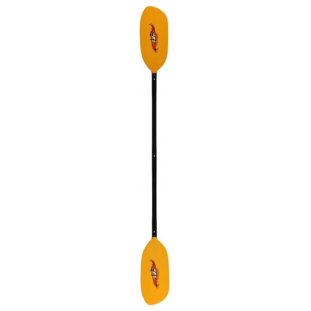 AQUA-BOUND Shred Fiberglass Kayak Paddle, 4-Piece Yellow 200
