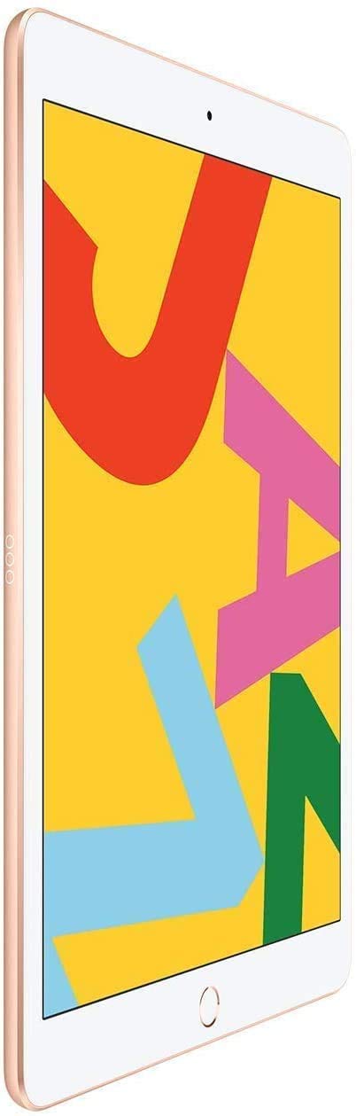 Apple iPad 10.2 Inch (2019) Wi-Fi + Cellular 128 GB - Space Gray (Renewed)