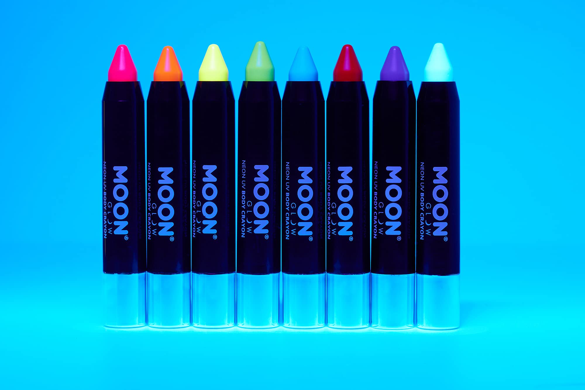 Moon Glow - Neon UV Paint Stick Body Crayon for The Face & Body β Intense Green