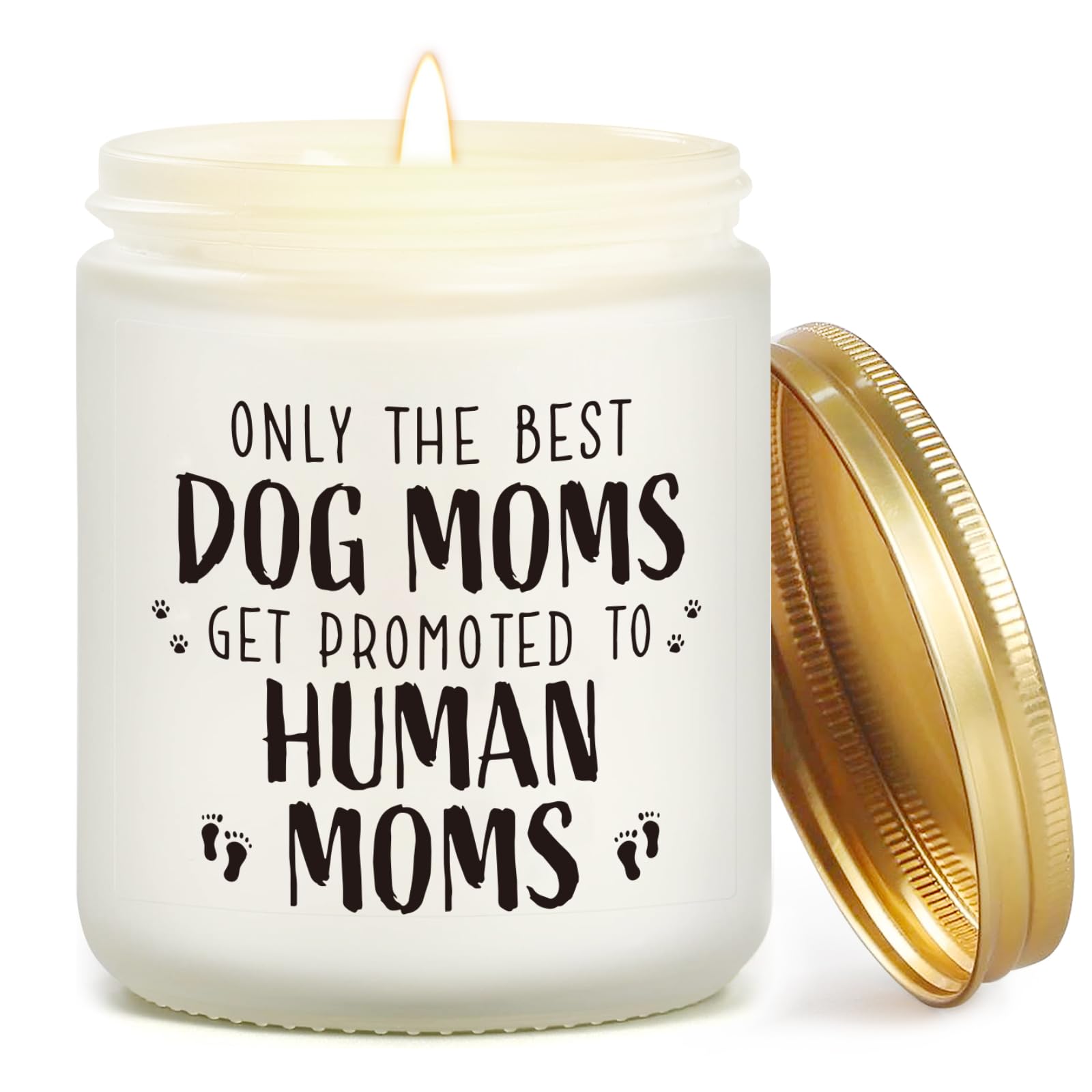 Best Expecting Mom Gifts,New Mom Gifts for Pregnant Women,Funny Dog Mom Pregnancy Gift for New Mom,First Time Mom Gifts,Mothers Day Gifts for New Mom,Mom to Be Gifts with Lavender Scented Candle