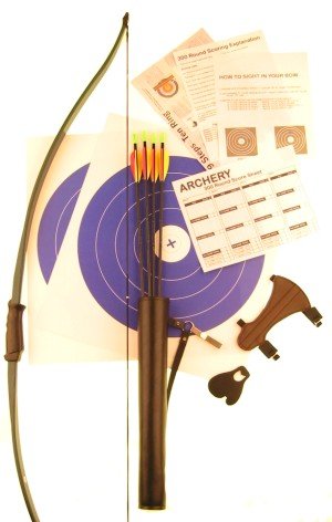 Ages 8 and Up Beginner Archery Package Set