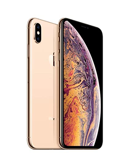 Apple iPhone XS Max, US Version, 64GB, Gold - GSM Carriers (Renewed)
