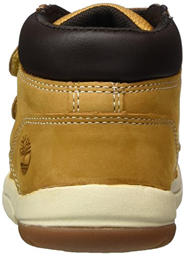 Timberland Baby Toddle Tracks Hook-and-Loop Bootie, Wheat Nubuck, 5.5 US Unisex Infant