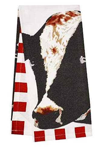 Animal Dish Towels, Set of 2 (Holstein Cow)