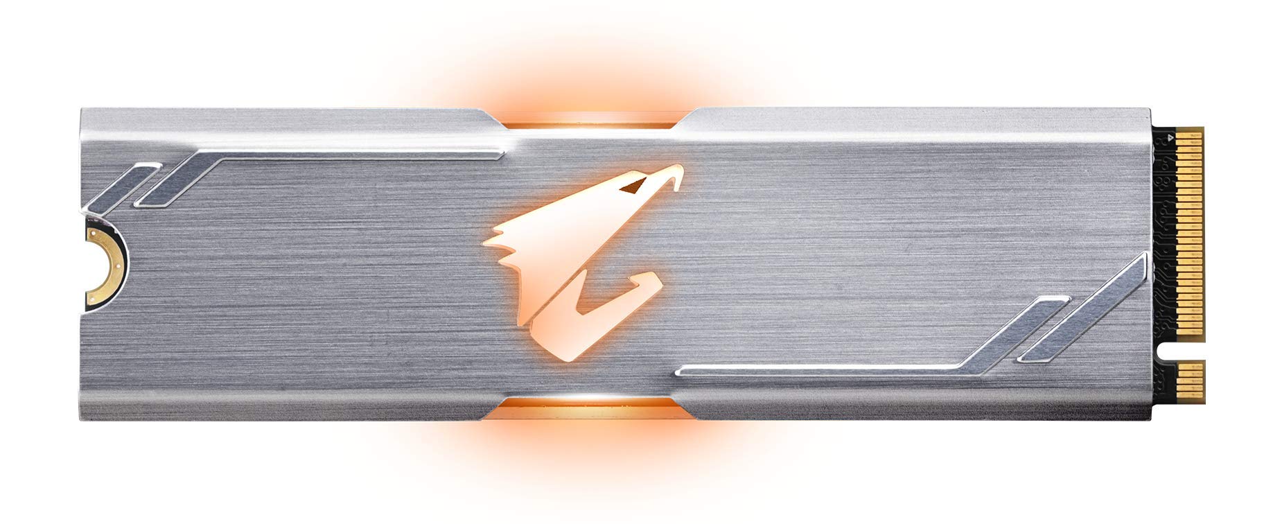 AORUS RGB NVMe M.2 512GB High Performance Gaming, Integrated Heatsink, Toshiba 3D NAND, DDR Cache Buffer, 5 Year Warranty SSD GP-ASM2NE2512GTTDR