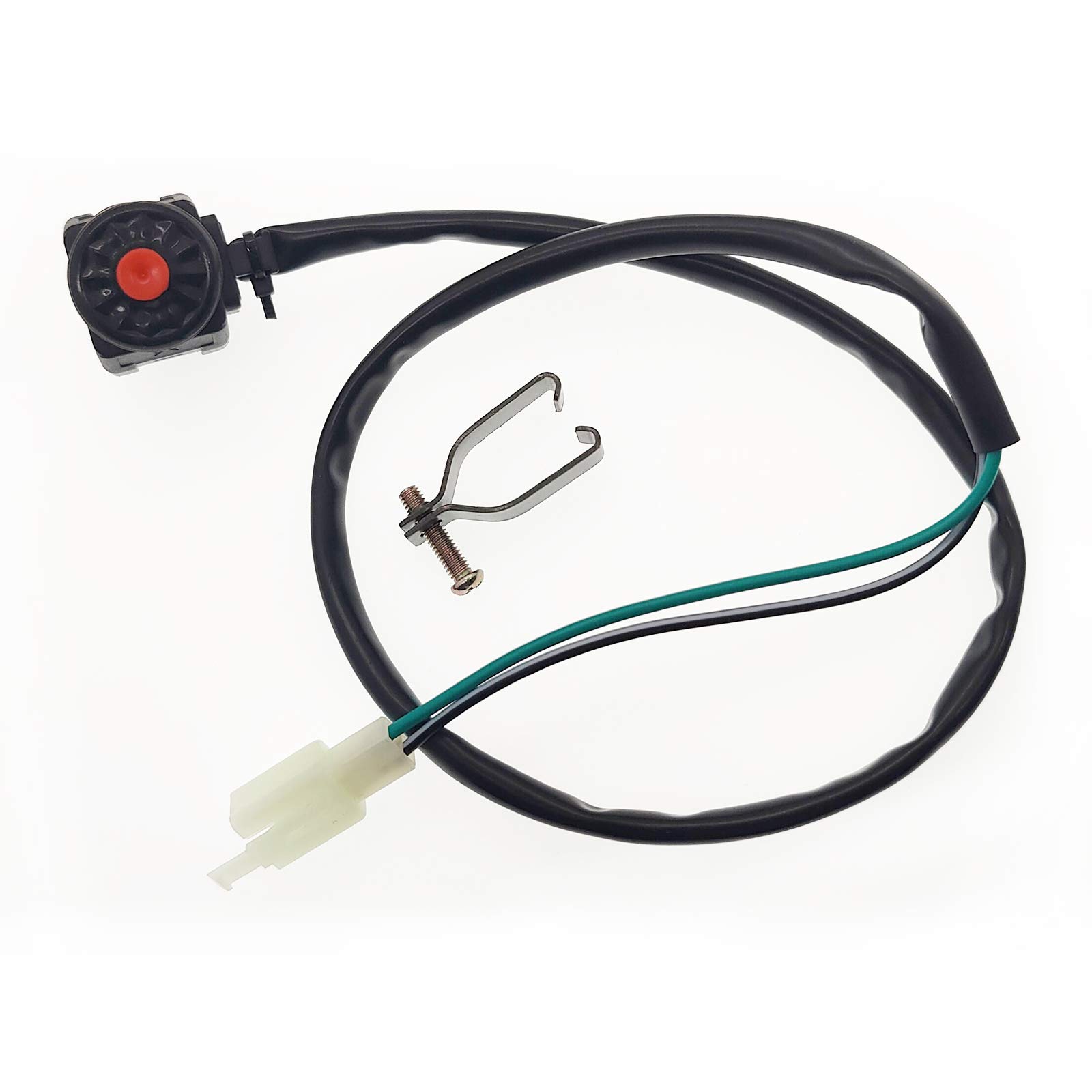 ATV Wiring Harness 110cc Chinese ATV Wiring Harness CDI Ignition Coil 2 Coil Magneto stator Plate Set for tao tao Scooter Pit Bike ATV 50cc 70cc 90cc 110cc 125cc 4 Stroke Wiring Harness