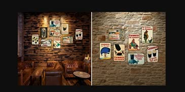 SIGNCHAT Hippie Heavy Heart Home Yard Garden Farm Wall Decor Poster Metal Sign 8x12 inches