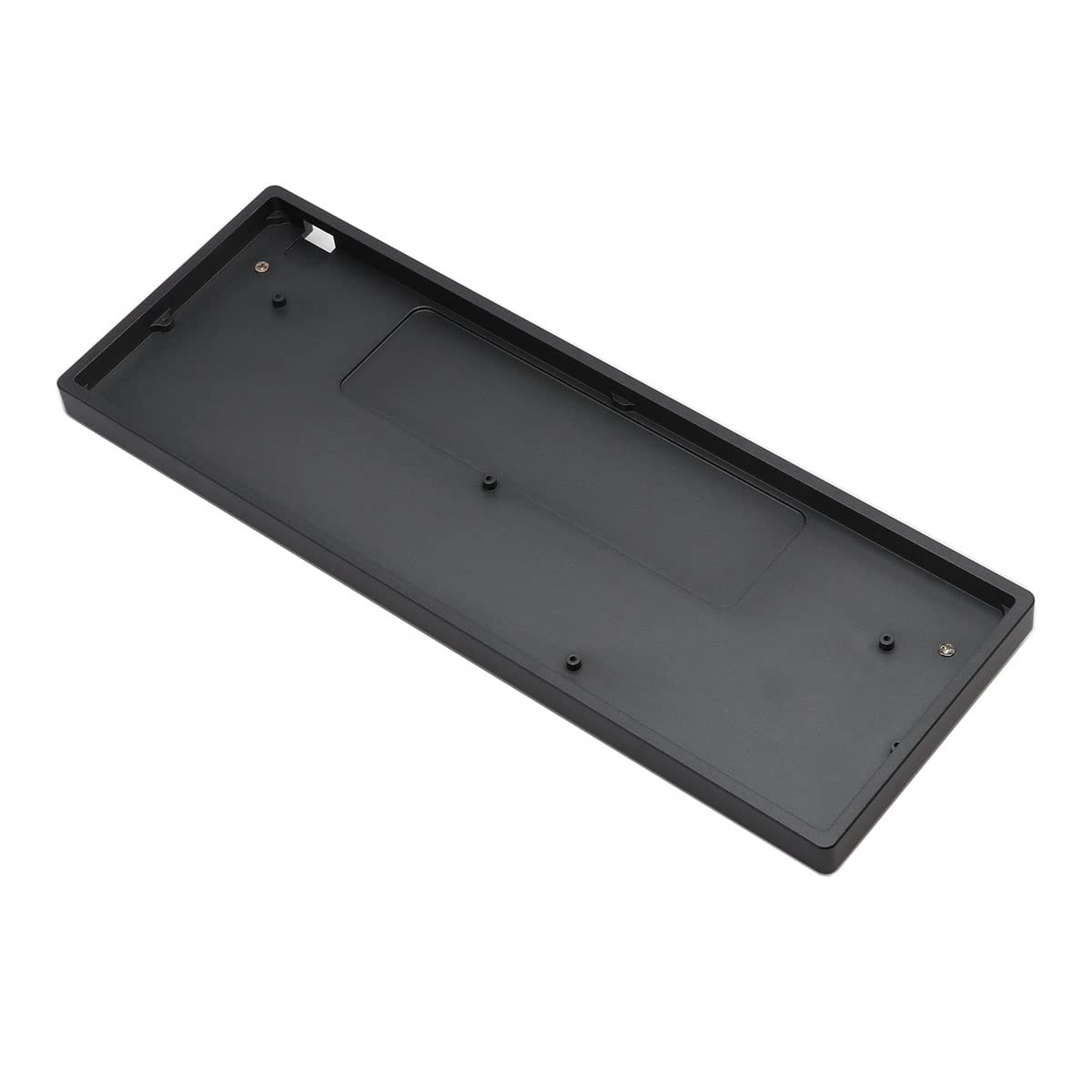 BGKYPRO Anodizing Aluminum CNC-machined Stylish Mechanical Keyboard Case for 60% Mechanical Gaming Keyboard Compatible GH60 61 63 64 (Gray)