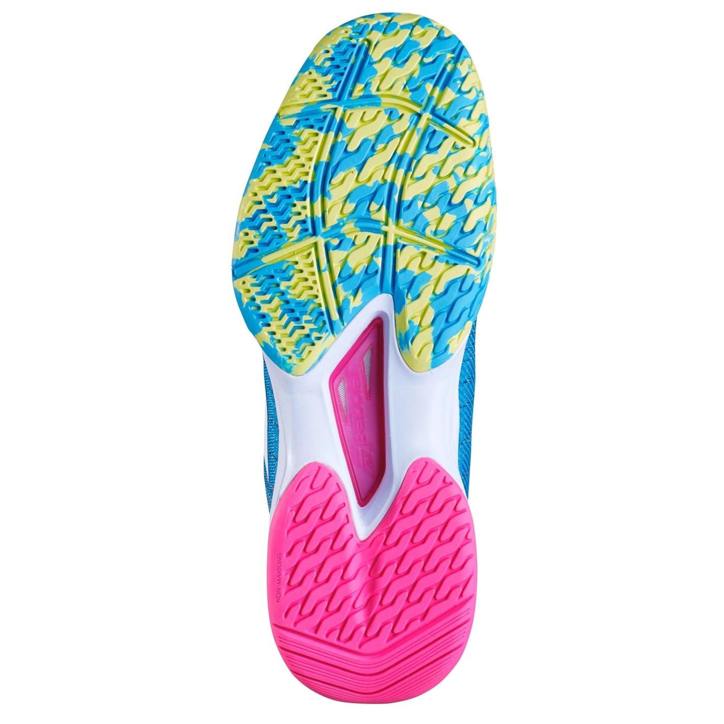 Babolat Jet Mach II All Court Womens Tennis Shoe - Capri Breeze/Pink - Size 6.5