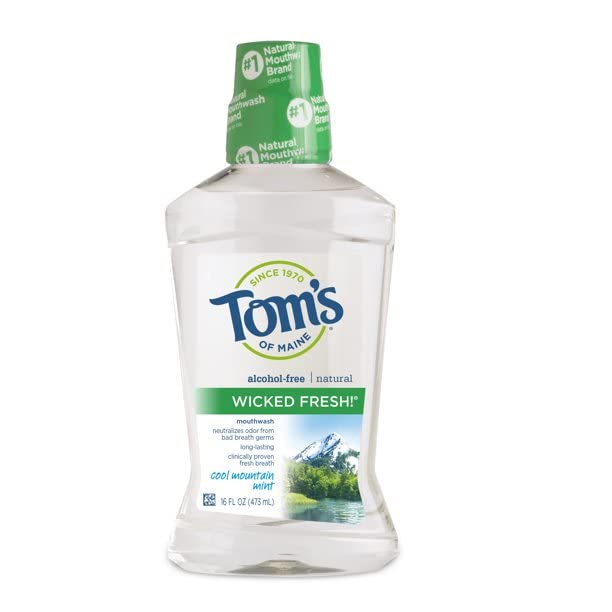 Toms of Maine Mouthwash Wkdfrsh Mint Mn