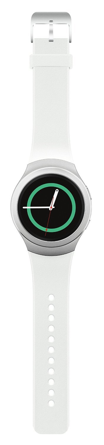Samsung Gear S2 R730A (AT&T + Wi-Fi) Dust and Water Resistant Smartwatch - Silver (Renewed)