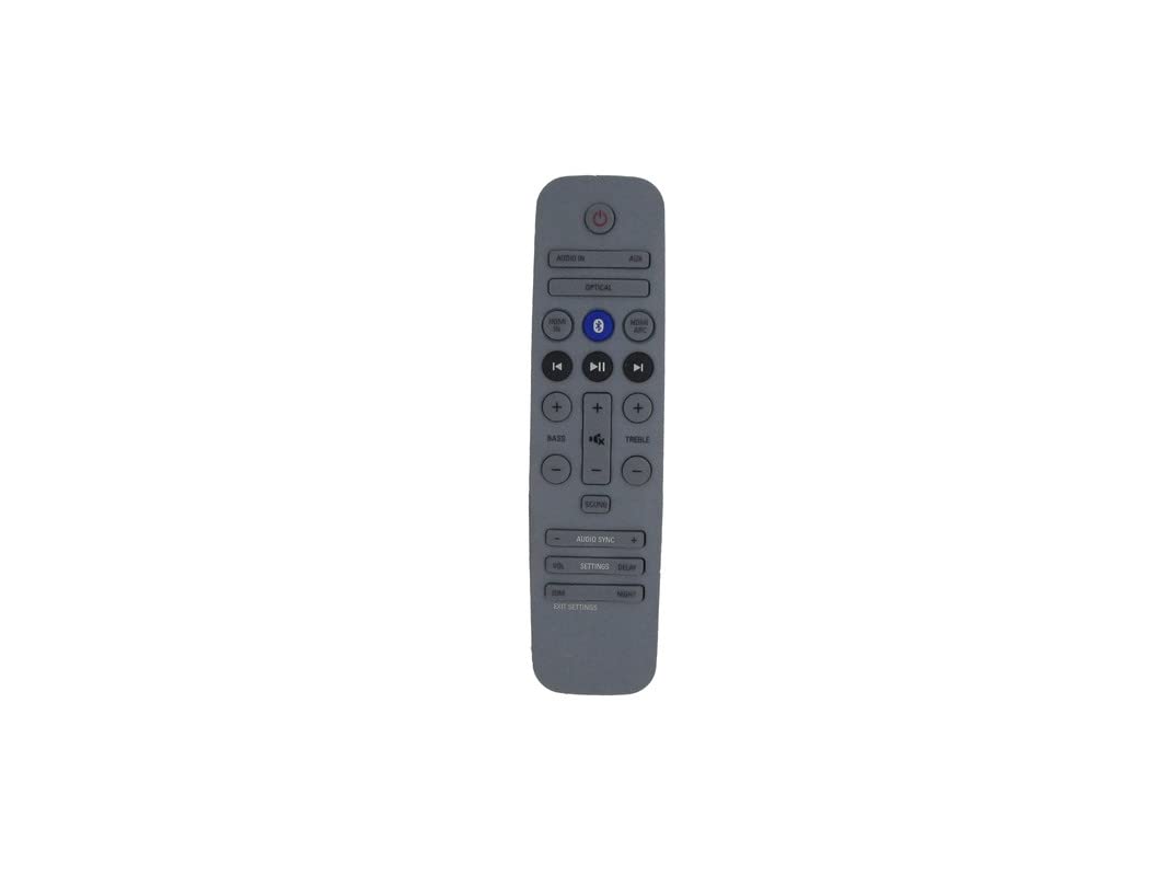 HCDZ Replacement Remote Control for Philips Home Cinema Soundbar Speaker System (CSS5530B)