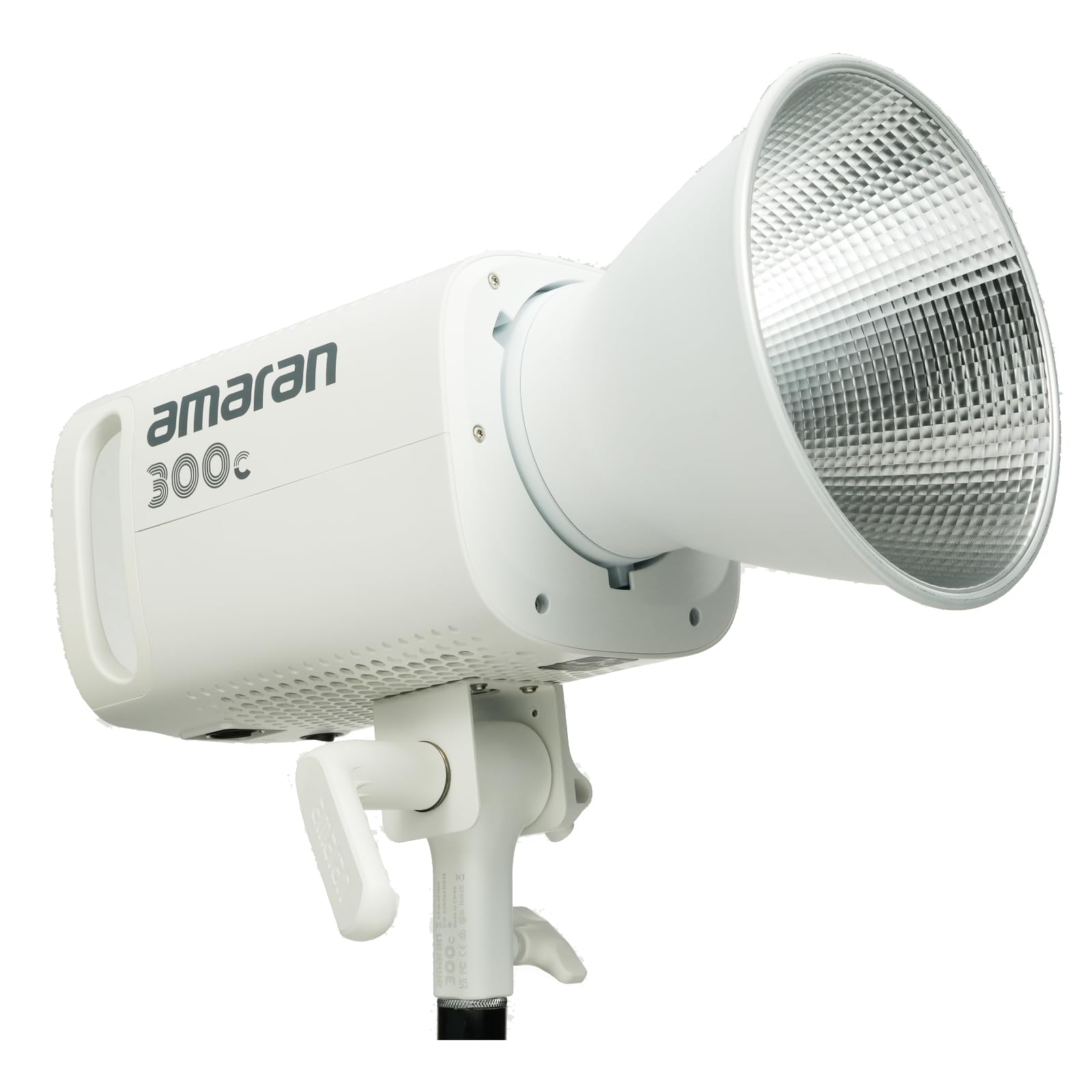 Aputure Amaran 300c RGB COB Video Light Bowen Mount 2,500K to 7,500K CCT with G/M Adjustment 26,580 lux @ 1m with Hyper Reflector (White (300c))