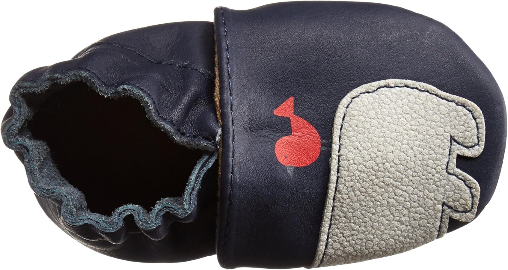 Robeez Friends Wrap Around Crib Shoe (Infant/Toddler),Navy,12-18 Months M US