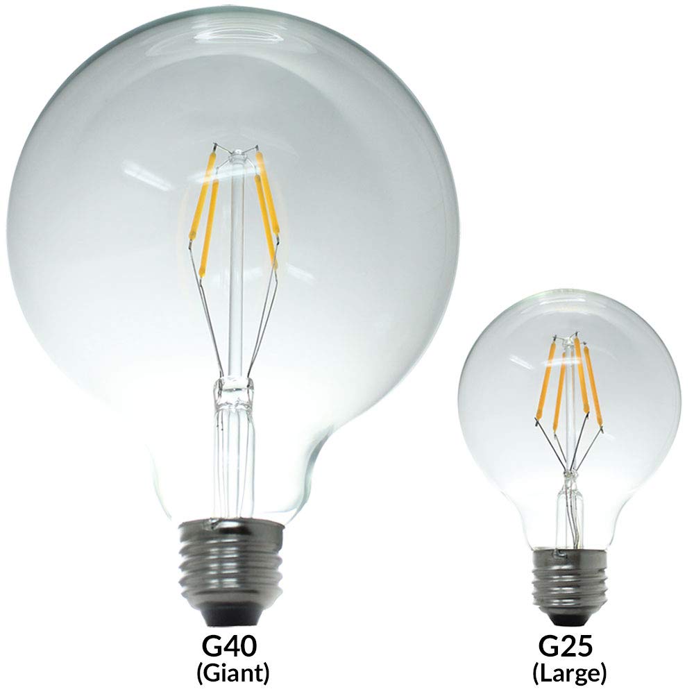 AQLighting Giant Globe LED Patio String Light Dimmable Outdoor Light