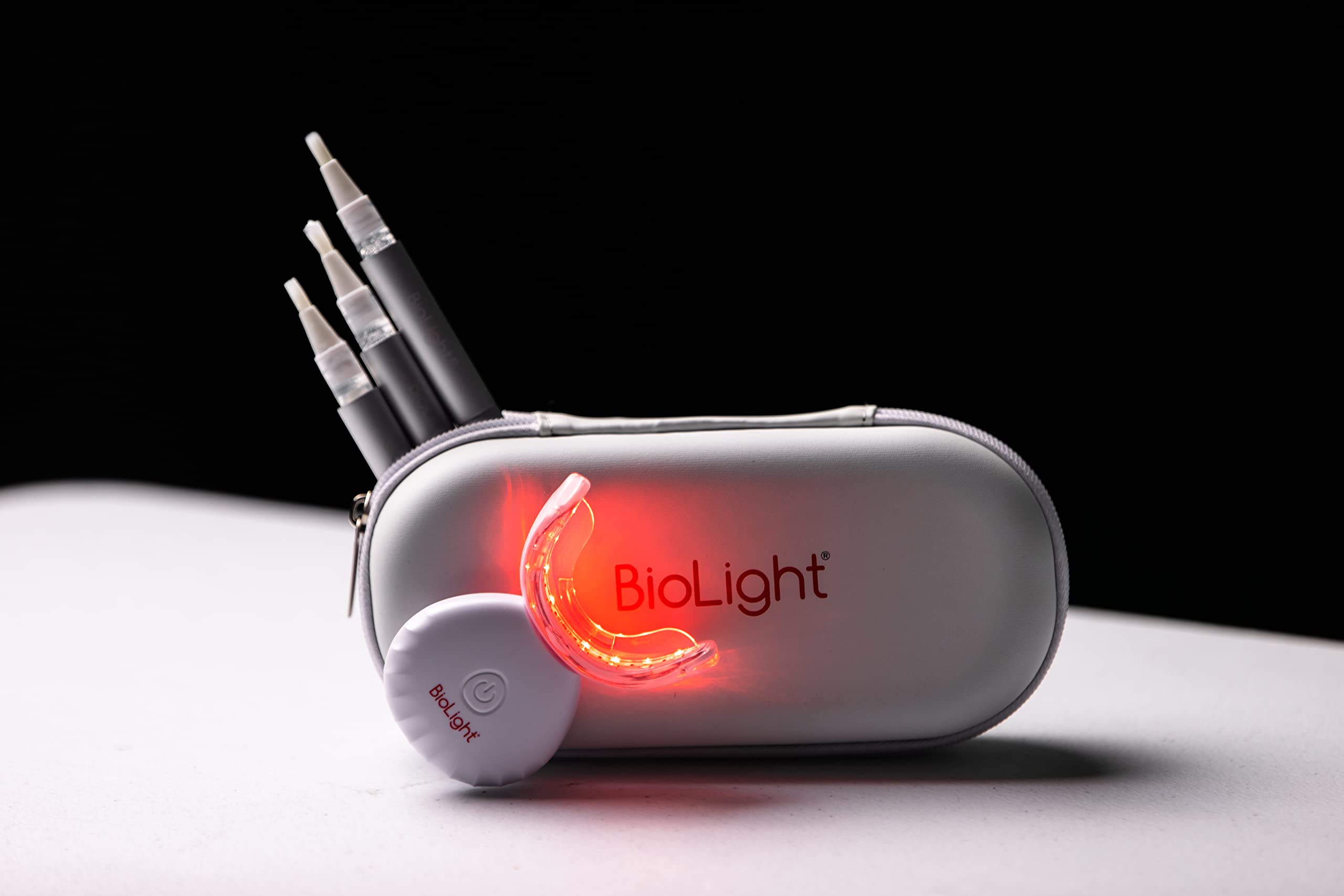 BioLight Guardian+ Oral Care Device | Teeth Whitening Kit | Red & Blue LED Light Therapy