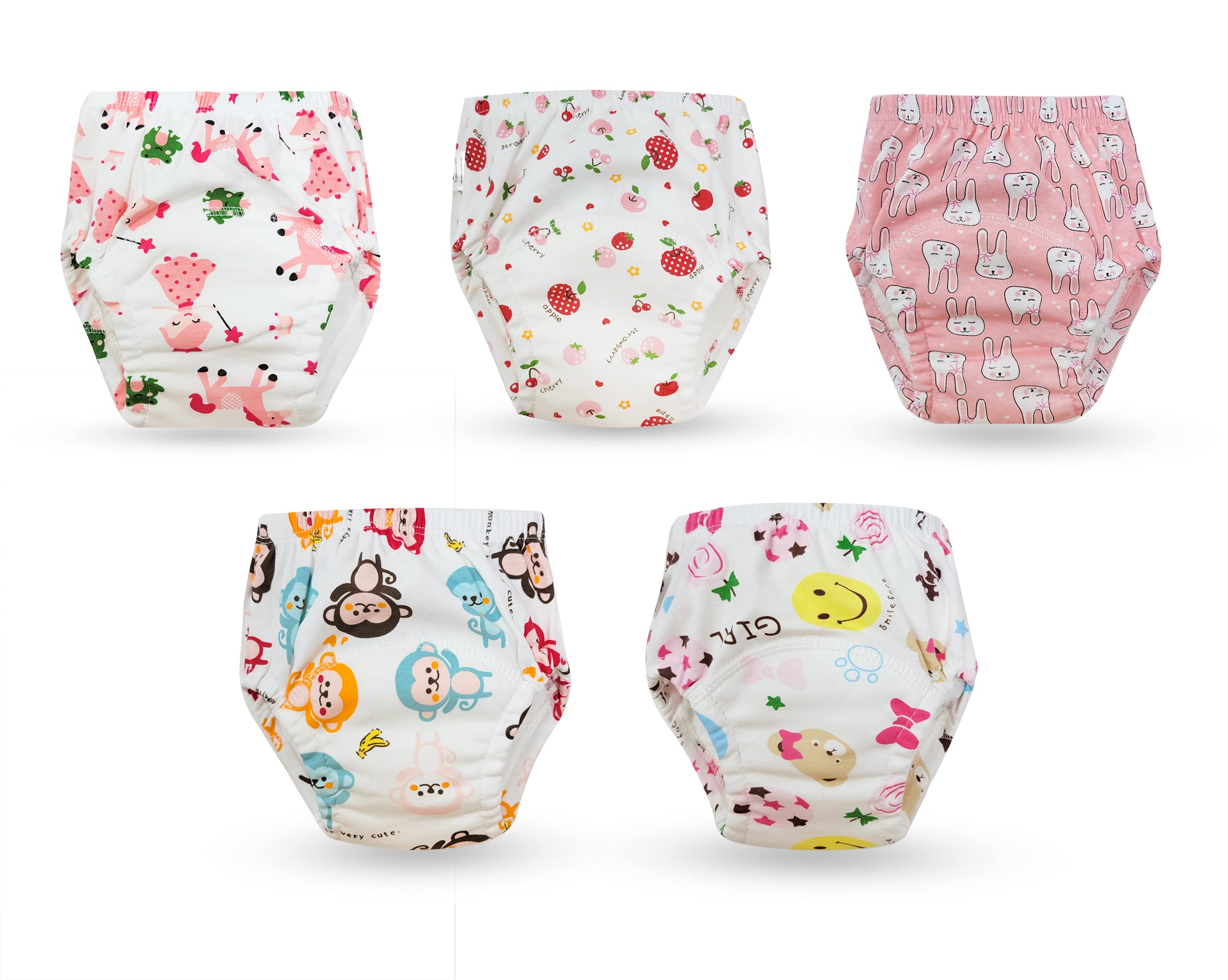 BESTVANA Potty Training Underwear for Boys and Girls Waterproof Strong Absorbent Potty Training Pants for Toddlers 2T, 3T, 4T