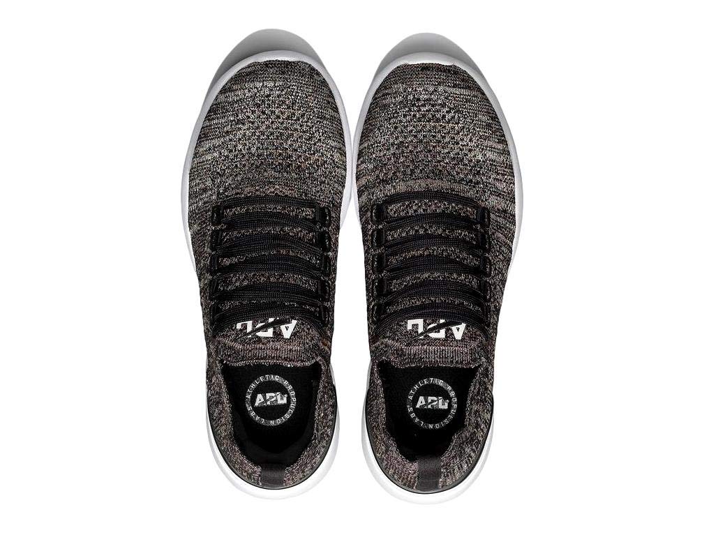 APL: Athletic Propulsion Labs Women's Techloom Breeze Sneaker, Black/Gold/Silver, 7