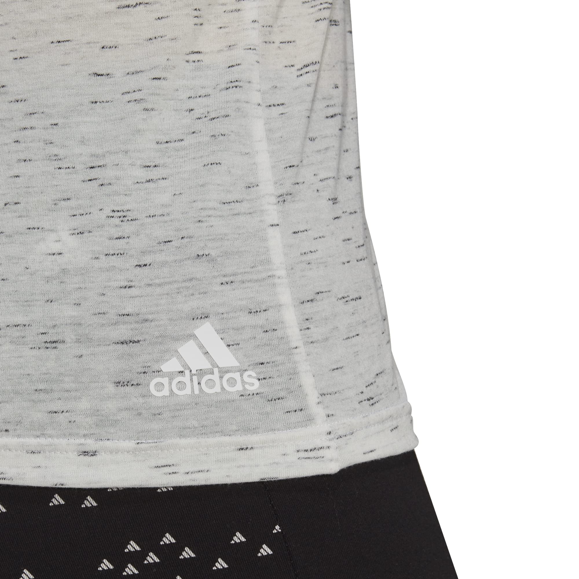 adidas womens FARM Crop Tank Wild Teal/Clear Mint Small