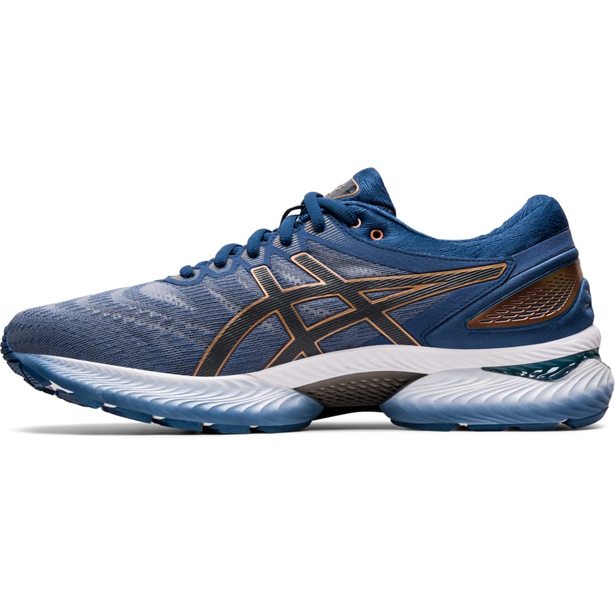 ASICS Men's Gel-Nimbus 22 Shoes, 11, Glacier Grey/Graphite Grey