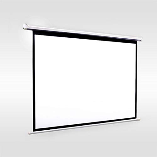 APAINI 72 inches 16:9 Electric Projection Screen Matt White for LED LCD Movie Motorized Projector Screen