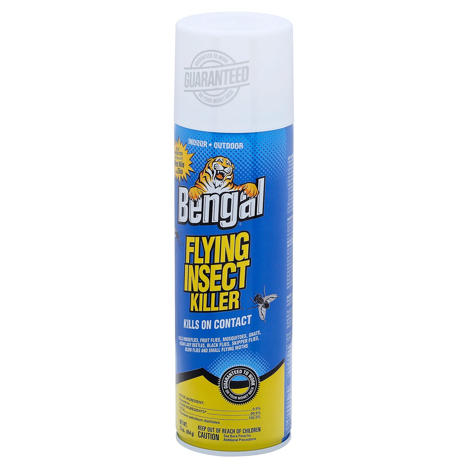 Bengal Flying Insect Killer, Indoor and Outdoor Fly and Mosquito Killer Spray, 16 Oz. Aerosol Can