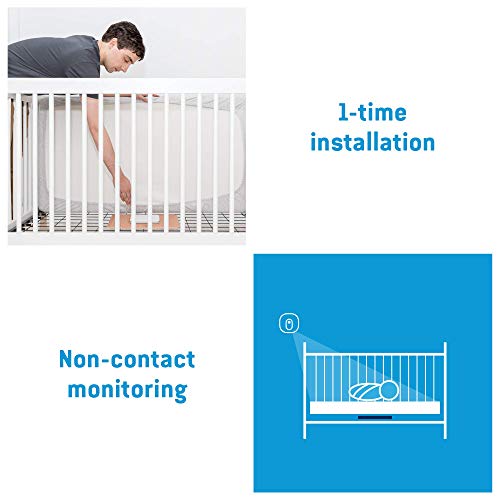 Angelcare 3-in-1 AC527 Baby Monitor, with Movement Tracking, 5ββ Video, Sound & Temperature Display on Camera