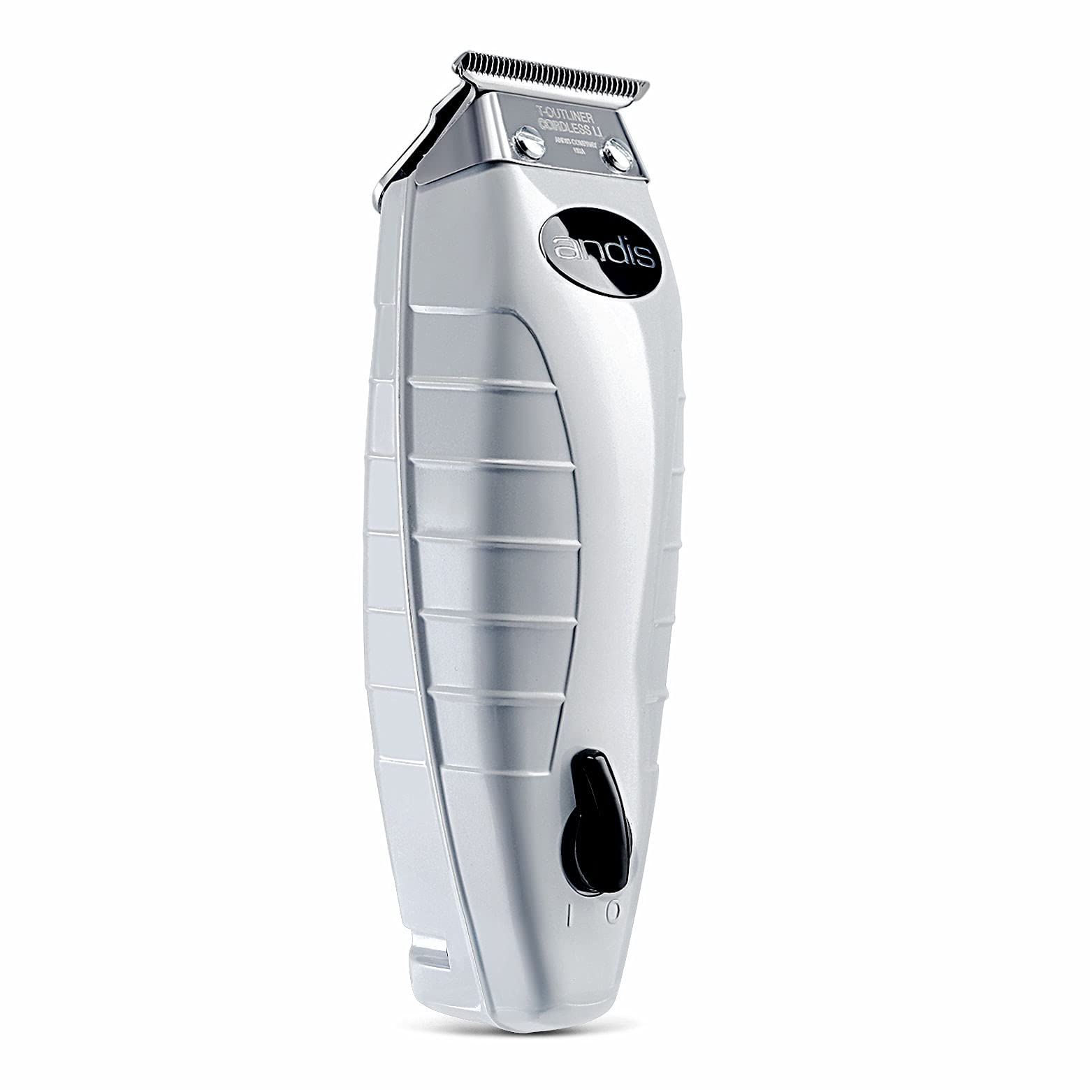 Andis Professional T-Outliner Cordless T-Blade Trimmer (74000) - Bundled with KEPSE Neck Duster