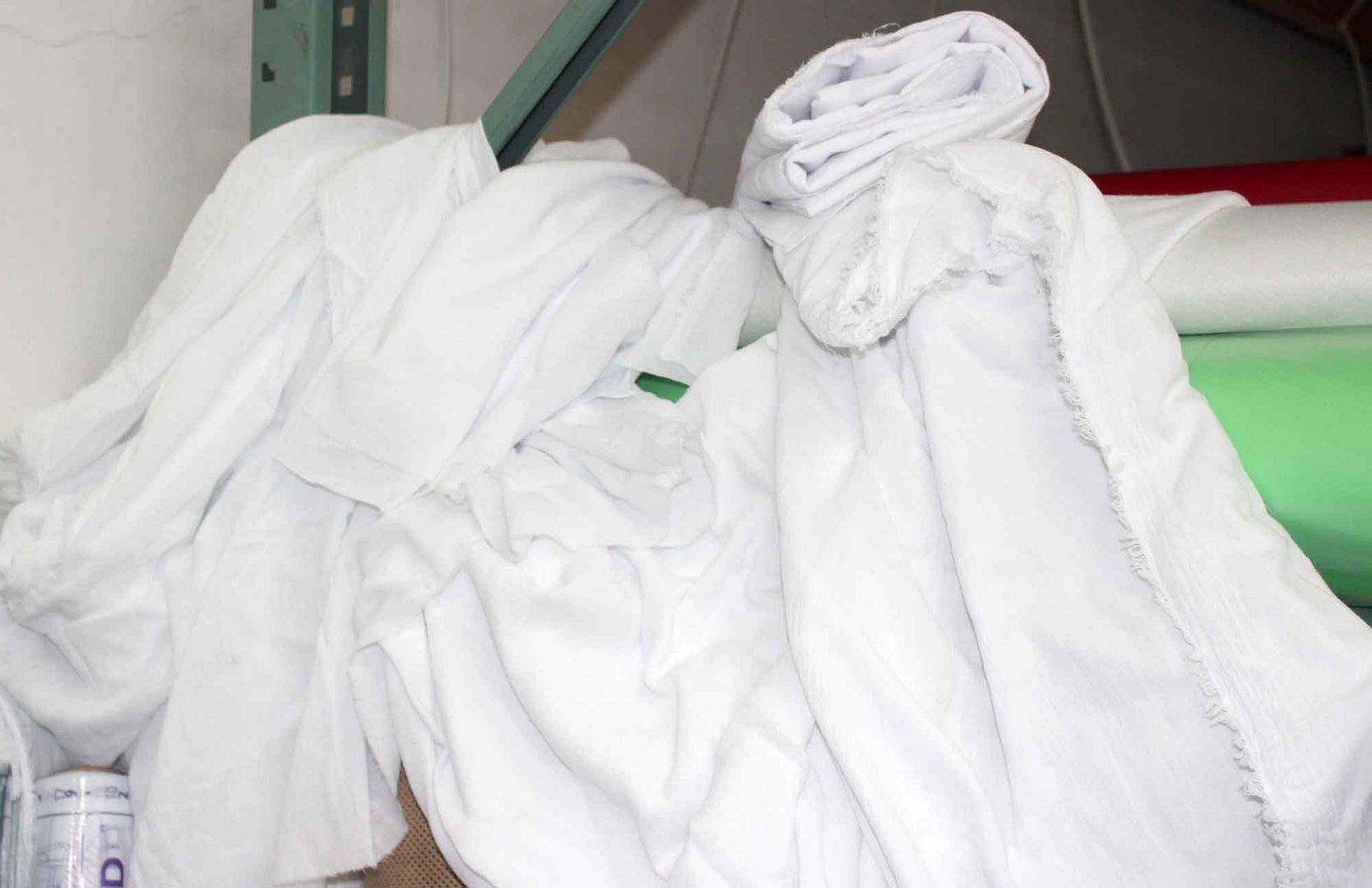 Cotton Gauze (100% Cotton) 48/50" Wide Fabric for Skirts & Dresses, White (10 Yards)