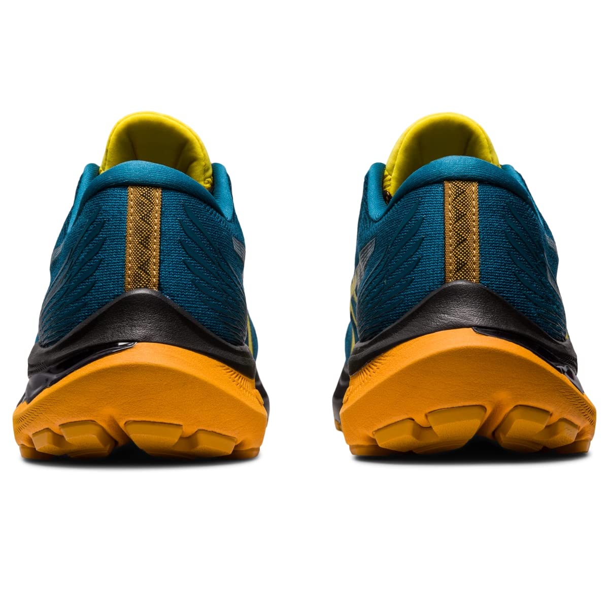 ASICS Men's GT-2000 11 Trail Running Shoes, 9, NATURE BATHING/GOLDEN YELLOW